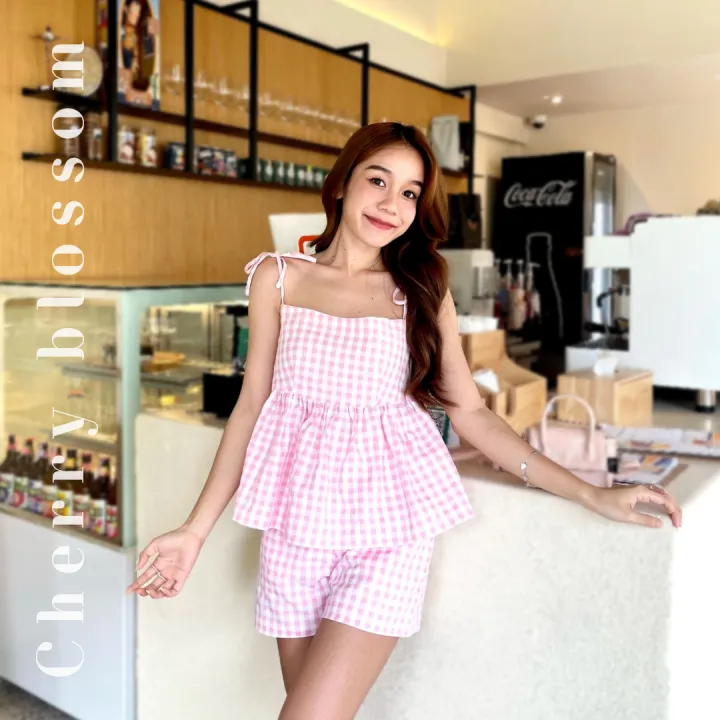 Amile Mellow: Cherry blossom top | Lazada.co.th