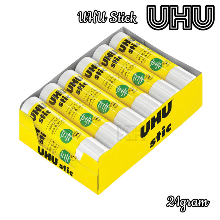 21G x12pcs UHU STIC / UHU GLUE STICK BOX | Lazada