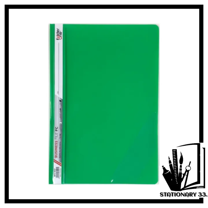 Business File Map Snelhecter Plastik Folio Warna Hijau 1pcs | Lazada ...