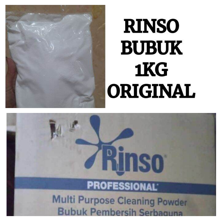 RINSO BUBUK/DETERGEN BUBUK 1KG ORIGINAL | Lazada Indonesia