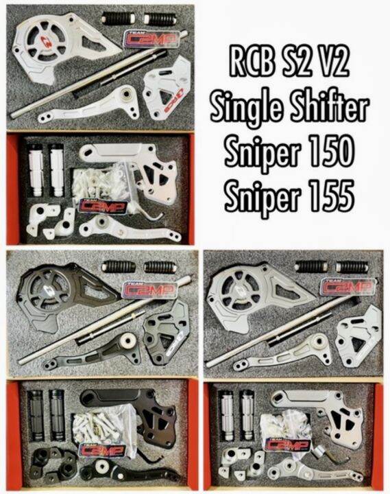 RCB S2 V2 Single Shifter Sniper 150 King | Lazada PH