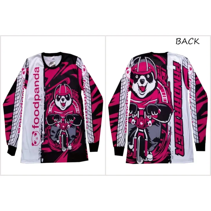 FOOD PANDA LONGSLEEVE FULL SUBLIMATION PTINT | Lazada PH