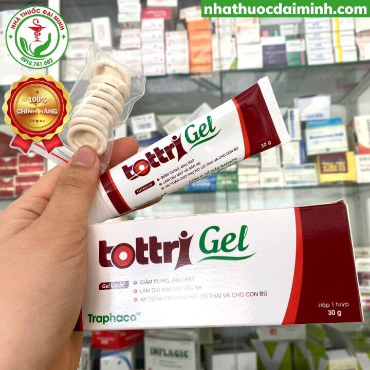 Gel Bôi Trĩ Tottri Gel 30g | Lazada.vn