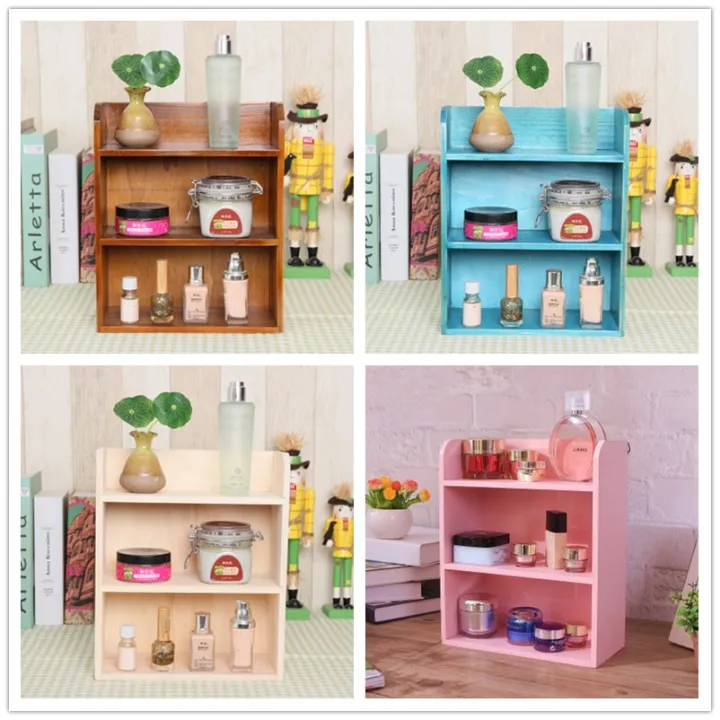 Zakka Grocery Vintage Distressed Two-Layer Storage Cabinet Hanging Rack Hanging Cabinet Storage ...