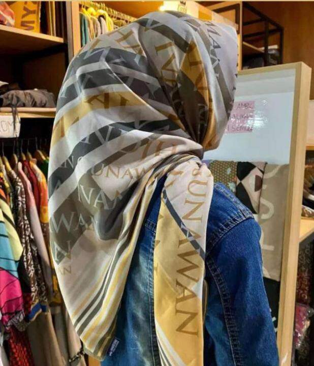Jilbab mandja ivan gunawan kw terbaru | Lazada Indonesia
