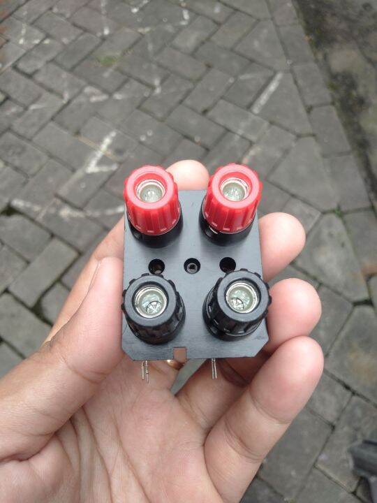 terminal kotak model bell speaker 4 pin | Lazada Indonesia