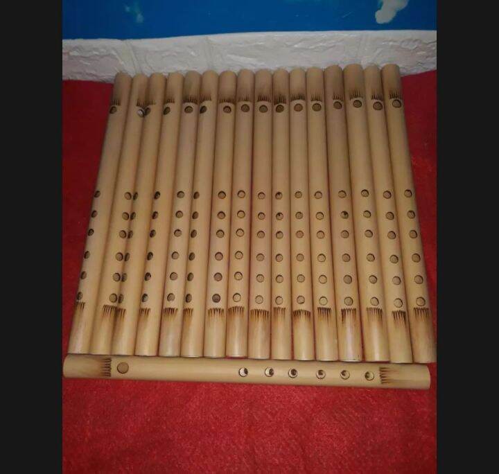 seruling bambu dangdut/suling dangdut murah meriah packing menggunakan ...