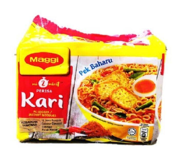 Maggi 2-Minute Curry Instant Noodles 5 x 79g | Lazada PH