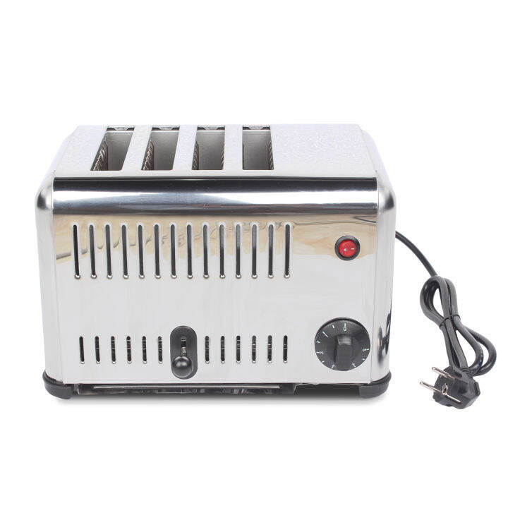 Stainless Steel electric toaster 6 slices home breakfast machine meat ...