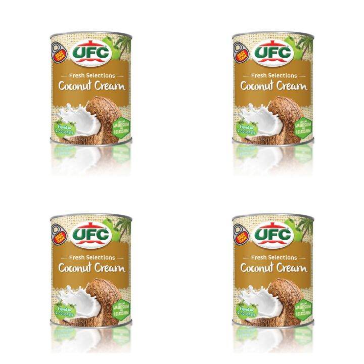 UFC fresh selections coconut cream 400g set of 4 | Lazada PH