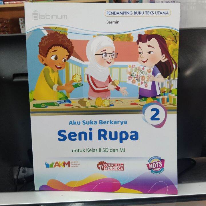 Buku Seni Rupa kelas 2 SD Dan MI Kurikulum Merdeka 2023 Penerbit Tiga Serangkai | Lazada Indonesia