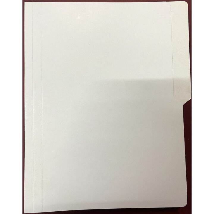 File Folder 14pt Short and Long (Sold per ream x100) White | Lazada PH