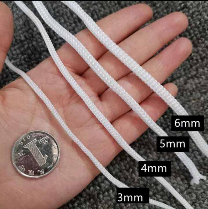 tali kur putih 3 mm.per meter | Lazada Indonesia