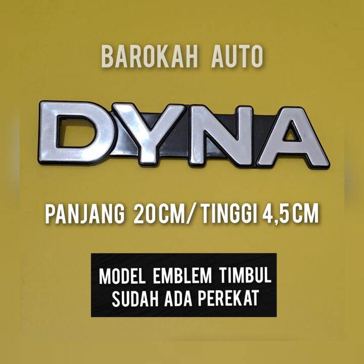 dyna logo mobil emblem dyna lama | Lazada Indonesia