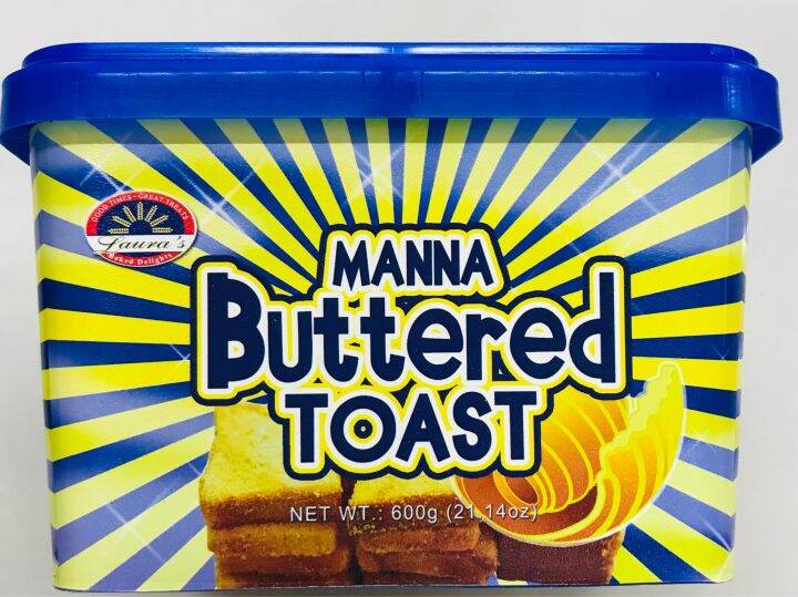 Laura’s Manna Buttered Toast 600g | Lazada PH