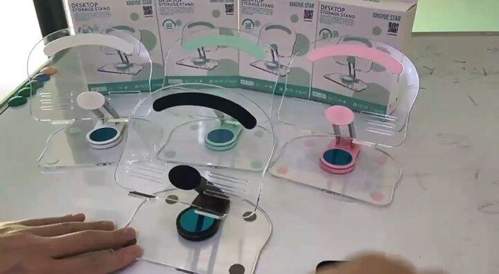 พร้อมส่ง แท่นวางโทรศัพท์ DESKTOP KF-Z11 แท่นวางโน๊ตบุค พร้อมที่วางมือถือ ปรับระดับได้7ระดับ หมุน ...