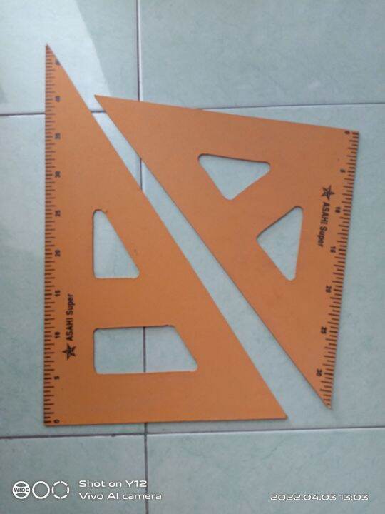 paket penggaris segitiga | Lazada Indonesia