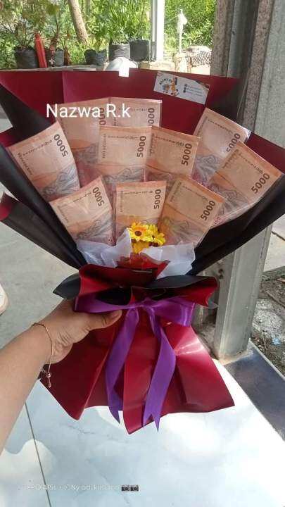 buket uang 10 lembar | Lazada Indonesia