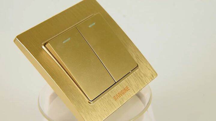 Switch Outlet SUPER Wide Series 1 2 3 Gang Universal Outlet Switch LED ...