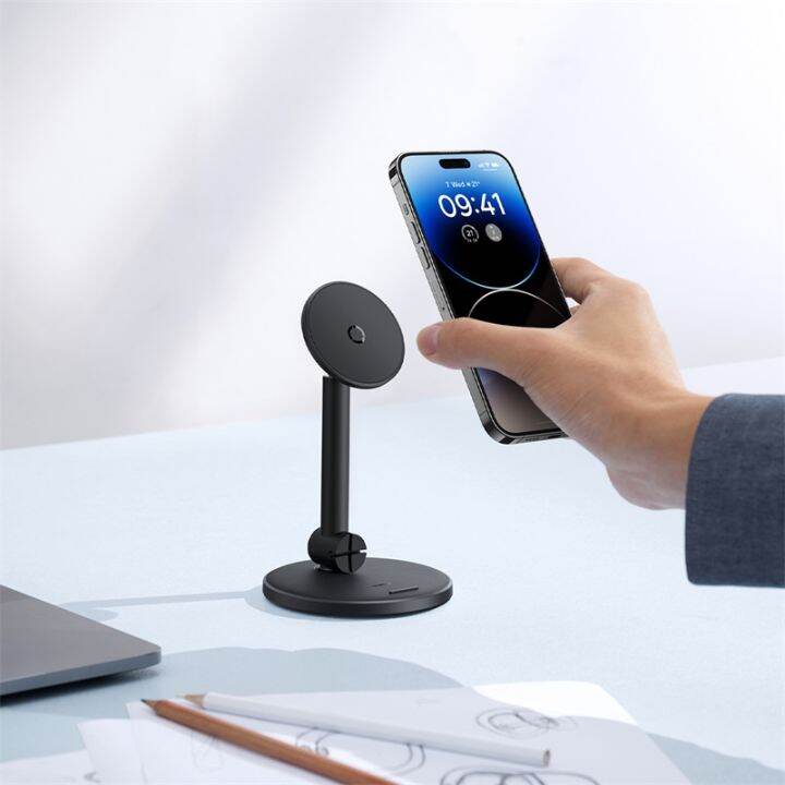 Baseus Desktop Phone Stand Powerful Magnetic Universal Holder 360 ...