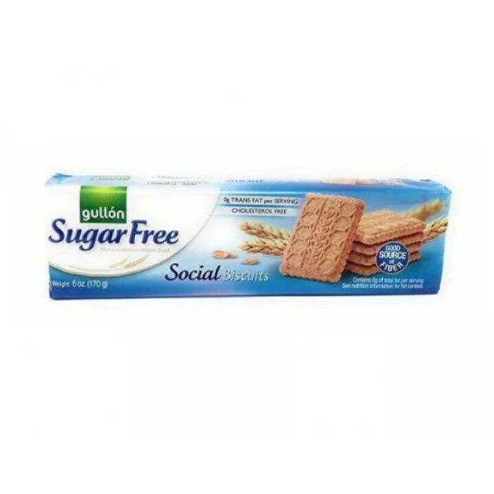 Gullon Sugar Free Social Biscuits -170g | Lazada PH