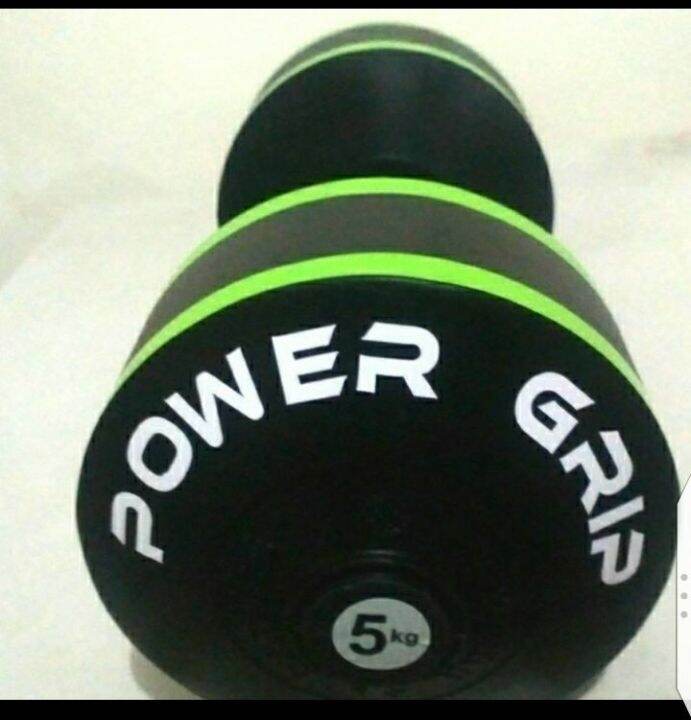 DUMBELL BARBEL 5 kg . Premium Quality . With anti slip grip for comfort ...