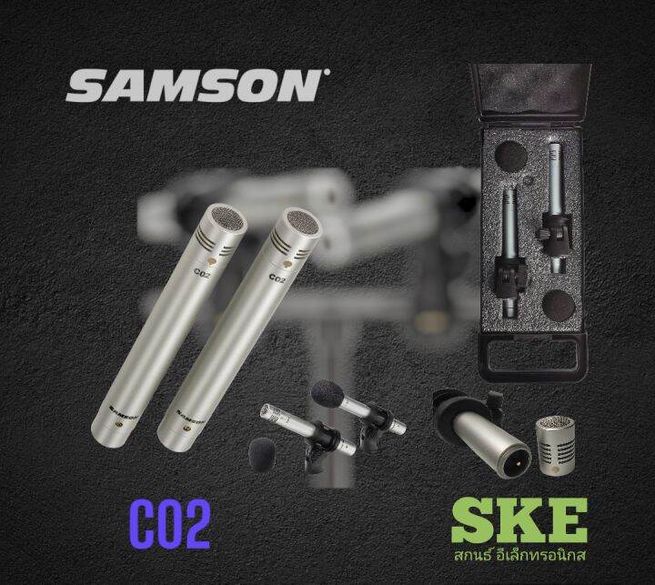 ไมค์ คอนเดนเซอร์ SAMSON C02 | Lazada.co.th