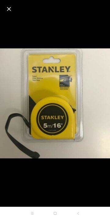 STANLEY METERAN 5M 5METER METERAN 5MX16FT | Lazada Indonesia