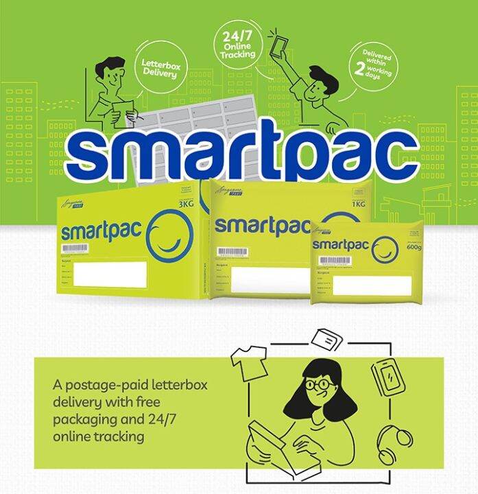 SingPost SmartPac Small / Medium - 1 Piece | Lazada Singapore