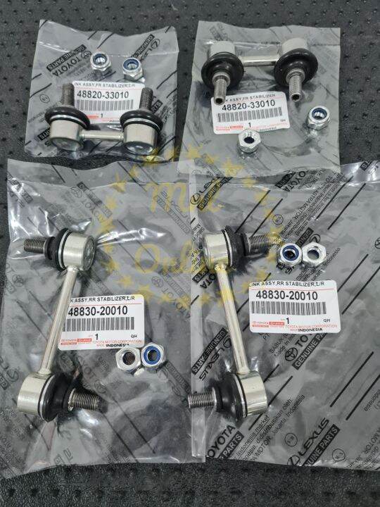 TOYOTA COROLLA AE101 AE111 FRONT/REAR ABSORBER LINK STABILIZER LINK OEM ...