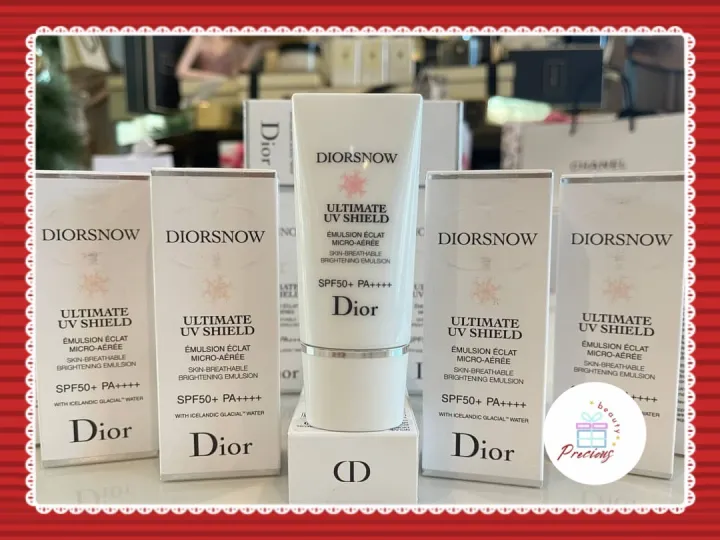 ครีมกันแดดใบหน้า ดิออร์ Diorsnow - Ultimate UV Shield Skin-Breathable Brightening Emulsion - SPF ...