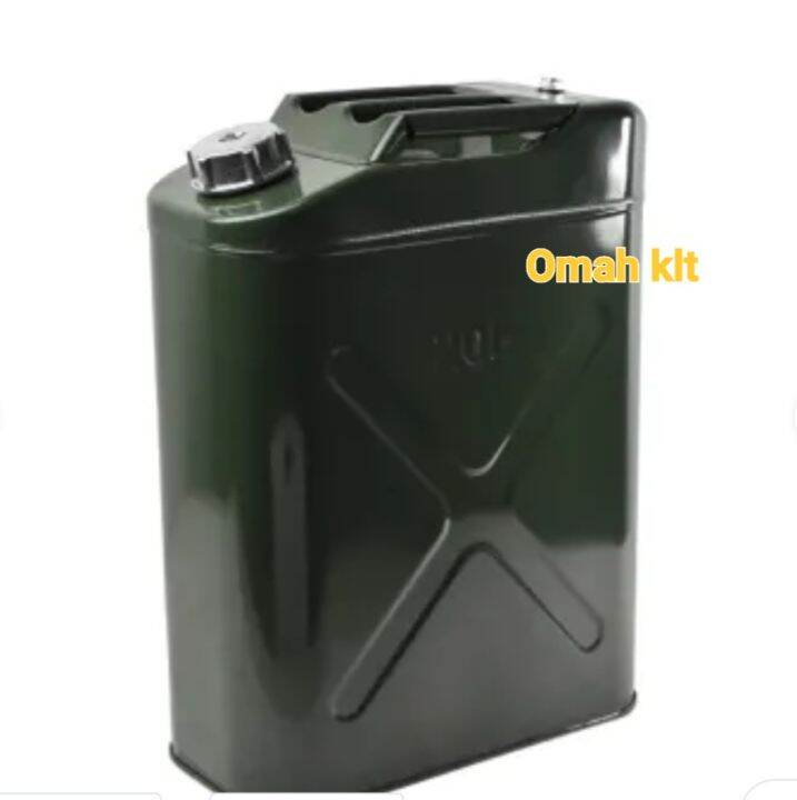 jerigen bensin bahan bakar 20L KRISBOW JERRY CAN ORIGINAL | Lazada ...