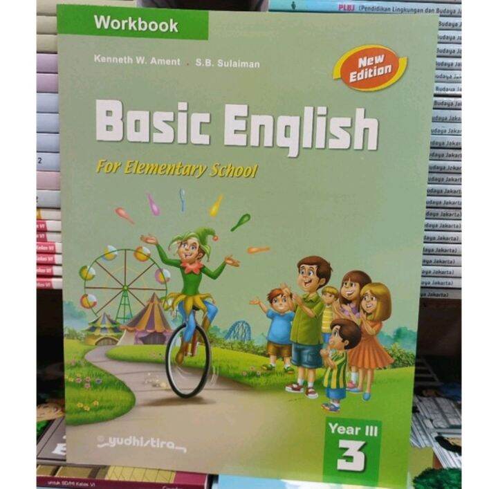 Buku Workbook Basic English untuk SD kelas III Yudhistira | Lazada ...