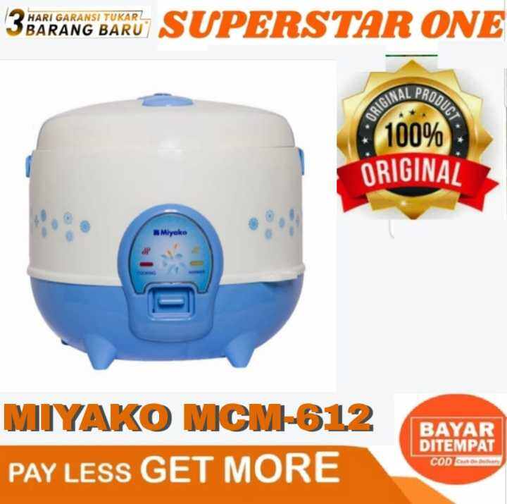 Miyako MCM-612 Rice Cooker 3in1 (1,2 Liter) | Lazada Indonesia