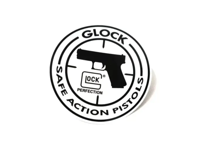 GLOCK STICKER (WHITE 3x3 INCH) | Lazada PH