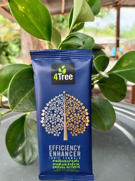 4Tree (โฟร์ทรี 1ซอง)ของแท้100%สารเสริมประสิทธิภาพพืช สูตรอิออน โตเร็ว ...