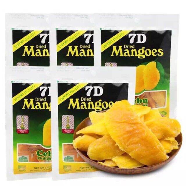 CEBU 7D DRIED MANGOES 100g /pack | Lazada PH