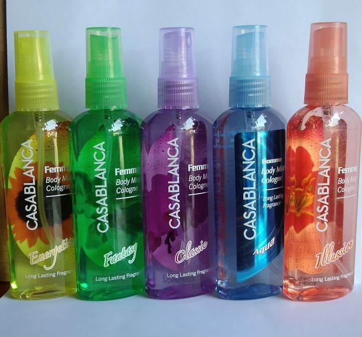 CASABLANCA Body mist Cologne 100ml | Lazada Indonesia