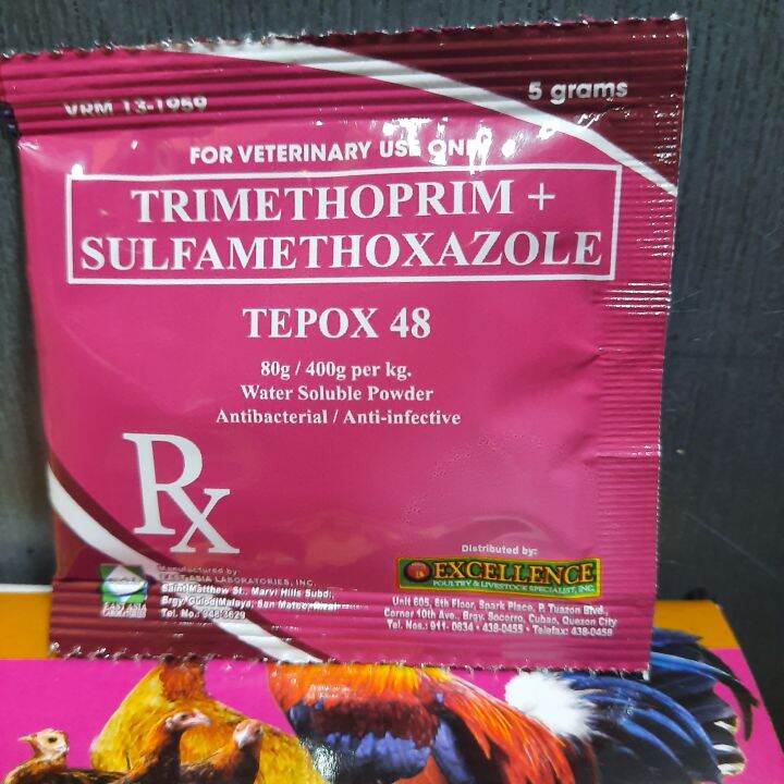 Tepox × 48 5g for Gamefowl ( sold per 1 pc sachet) | Lazada PH