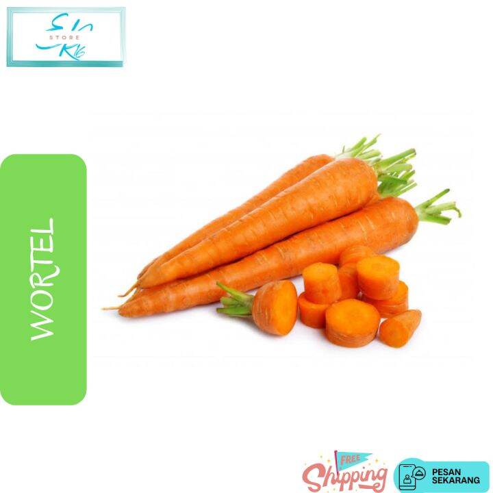 WORTEL IMPORT LOKAL SEGAR 1KG | Lazada Indonesia