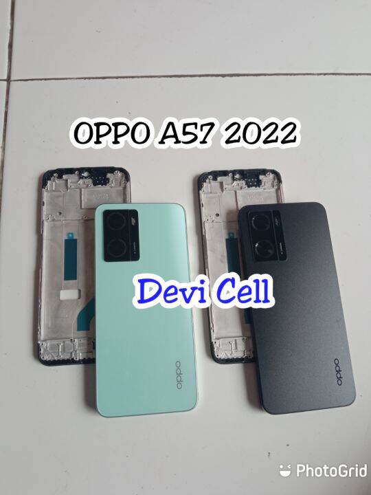 Back Casing Kesing housing fullset OPPO A57 2022 Original Backdoor ...