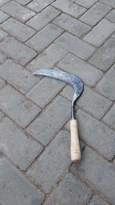 Arit Rumput Cap Sumali Asli Bahan Baja Isen Roda Gila Tajam Bergaransi ...