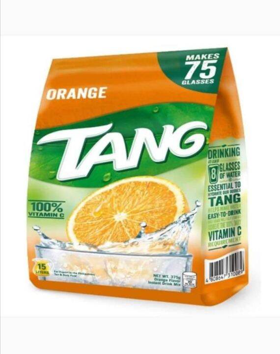 Tang Orange Powdered Juice Drink 375 Grams Lazada Ph
