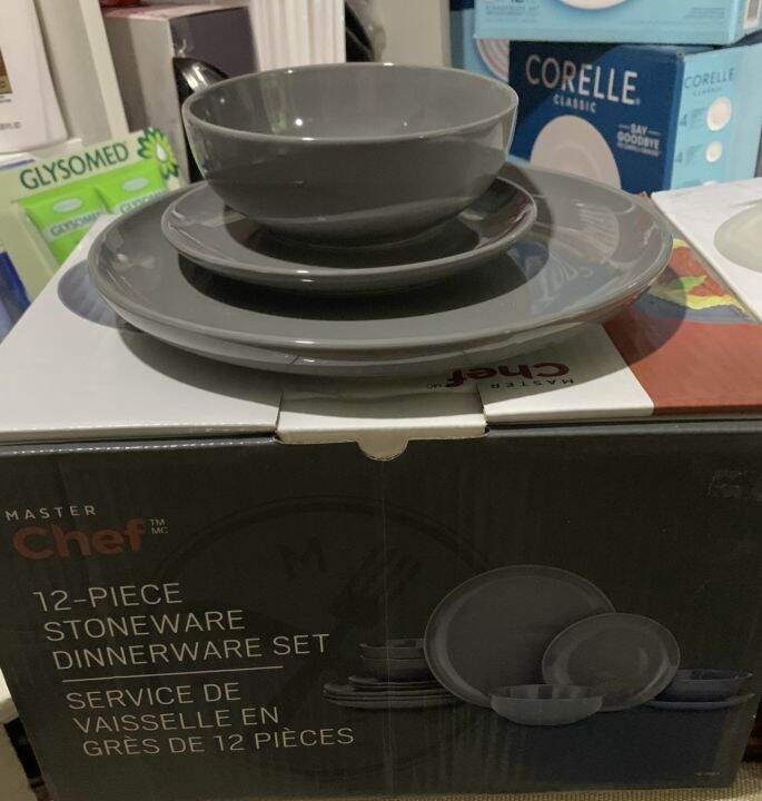 MasterChef 12-pc stoneware dinnerware set 🇨🇦 | Lazada PH