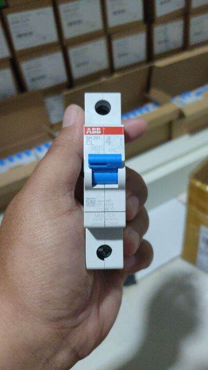 MCB ABB 4a BIRU PLN | Lazada Indonesia