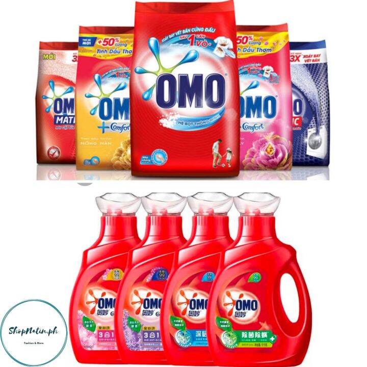 Omo Original Ultra Fast Clean Powder Liquid Detergent Washing Powder ...