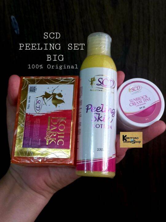 SCD Peeling Set Big 100% Original | Lazada PH