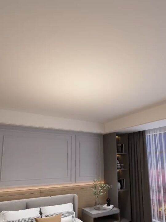 LED Ceiling Light Tricolor Dimming With Remote Control Ceiling Lights ...