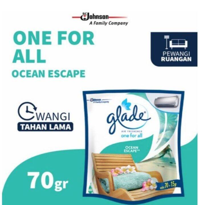 Glade One For All Ocean Escape 70 g | Lazada Indonesia