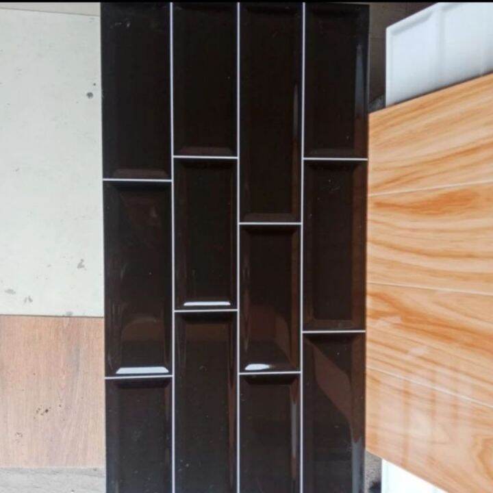 keramik dinding 30x60 by roman dtube black | Lazada Indonesia